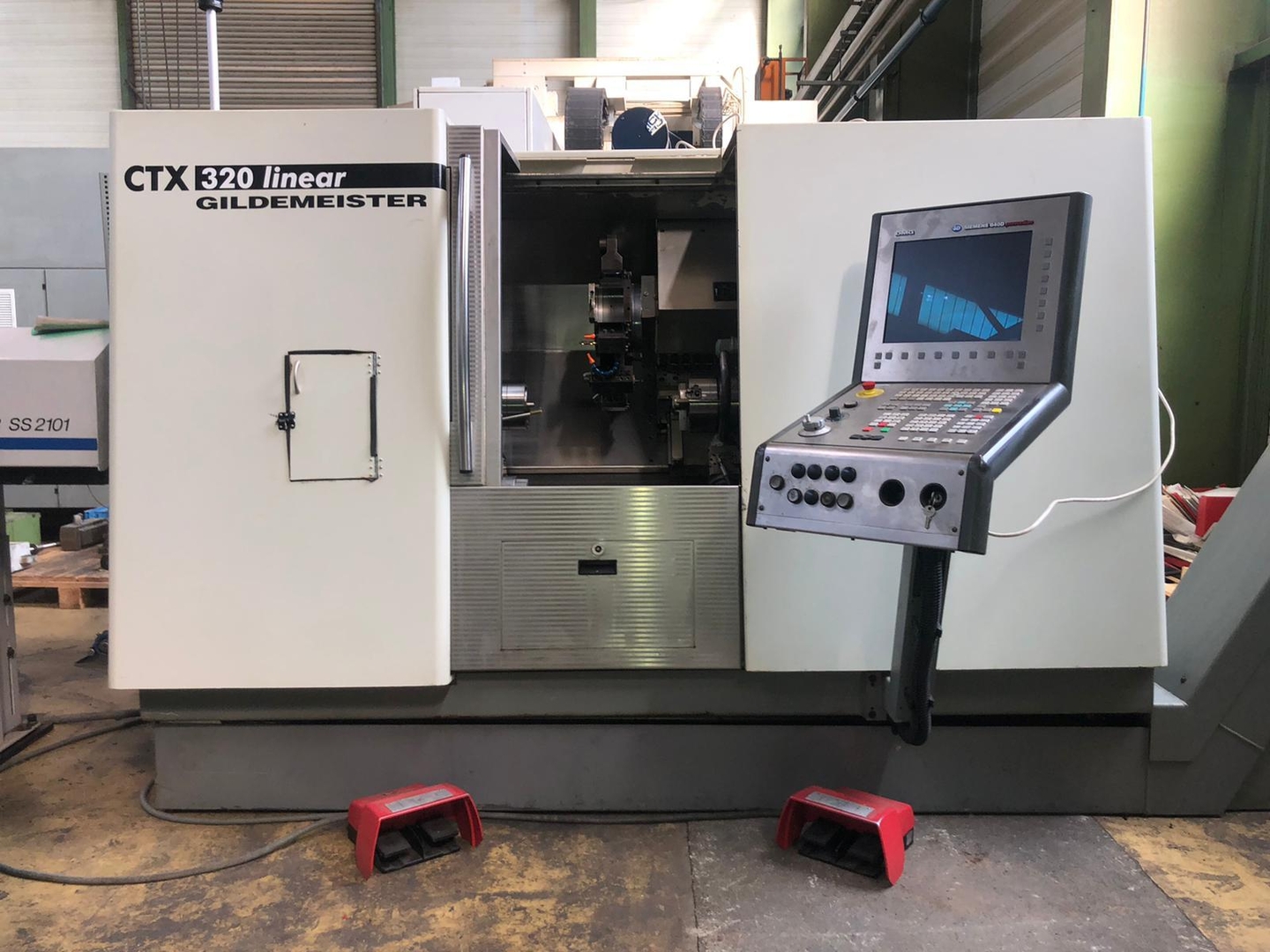 Қолданылған CNC DMG GILDEMEISTER CTX 320 сызықтық V5
