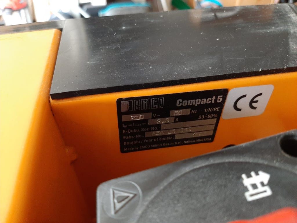 Used EMCO compact 5 Mini-Lathe for sale | Asset-Trade