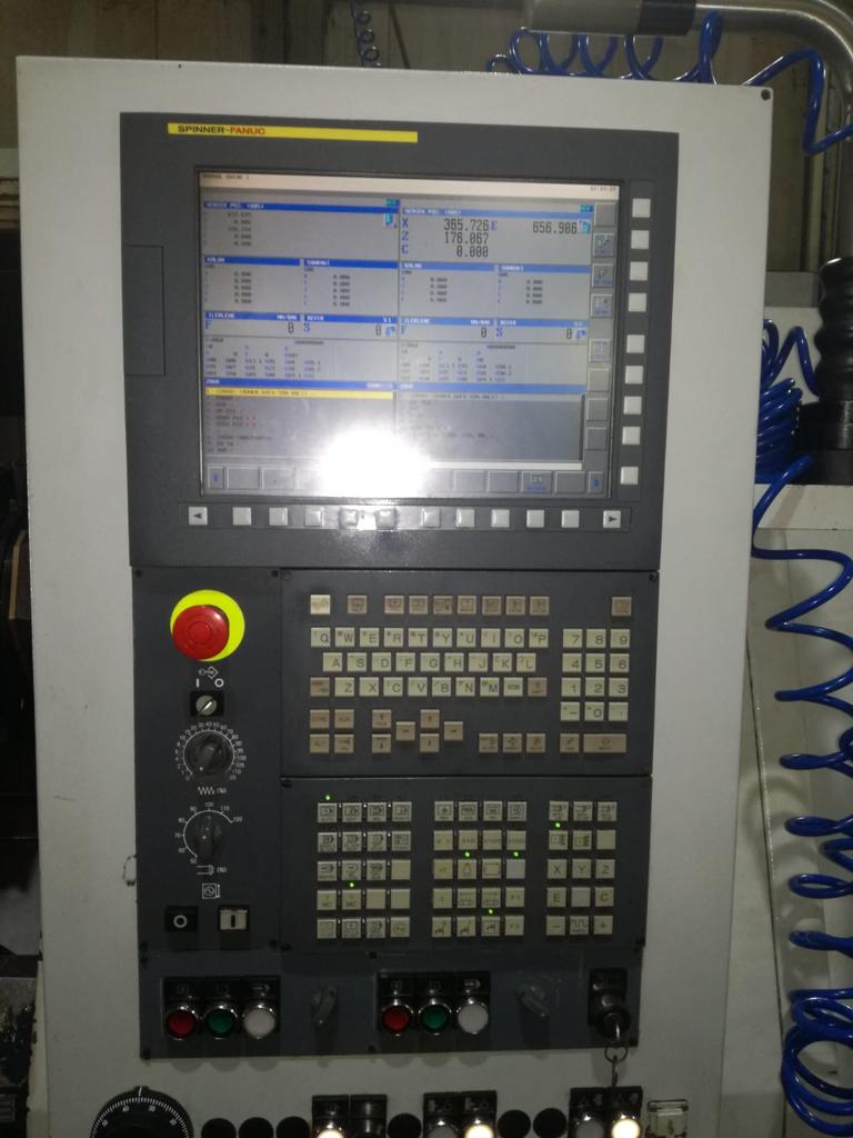 Gebrauchte SPINNER TTC 300-52-SMMCY Fanuc C+Y Achs