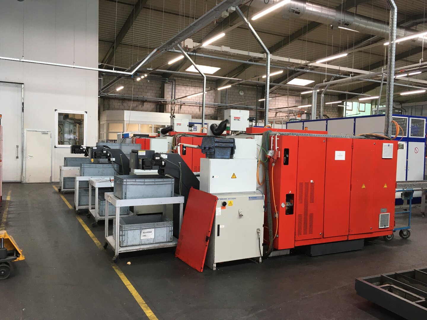 Gebrauchte EMCO turn E65 CNC Drehmaschine mit FMB UniRobot