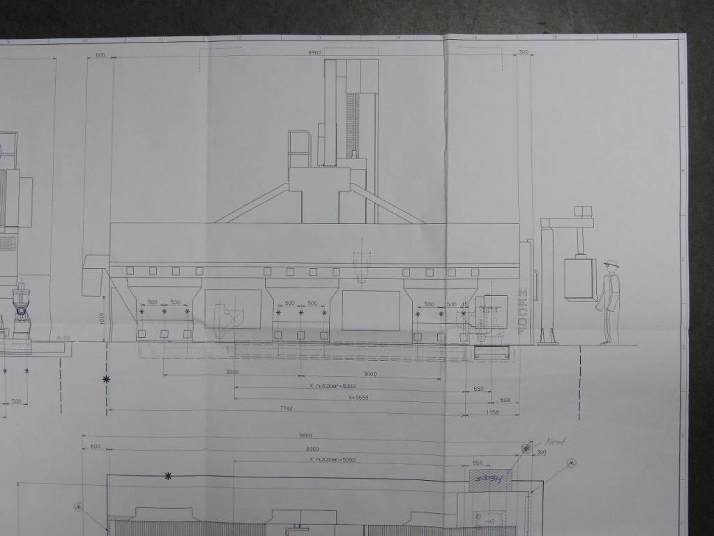 Best used MECOF Dynamill 3000 Portal Milling Machine for sale
