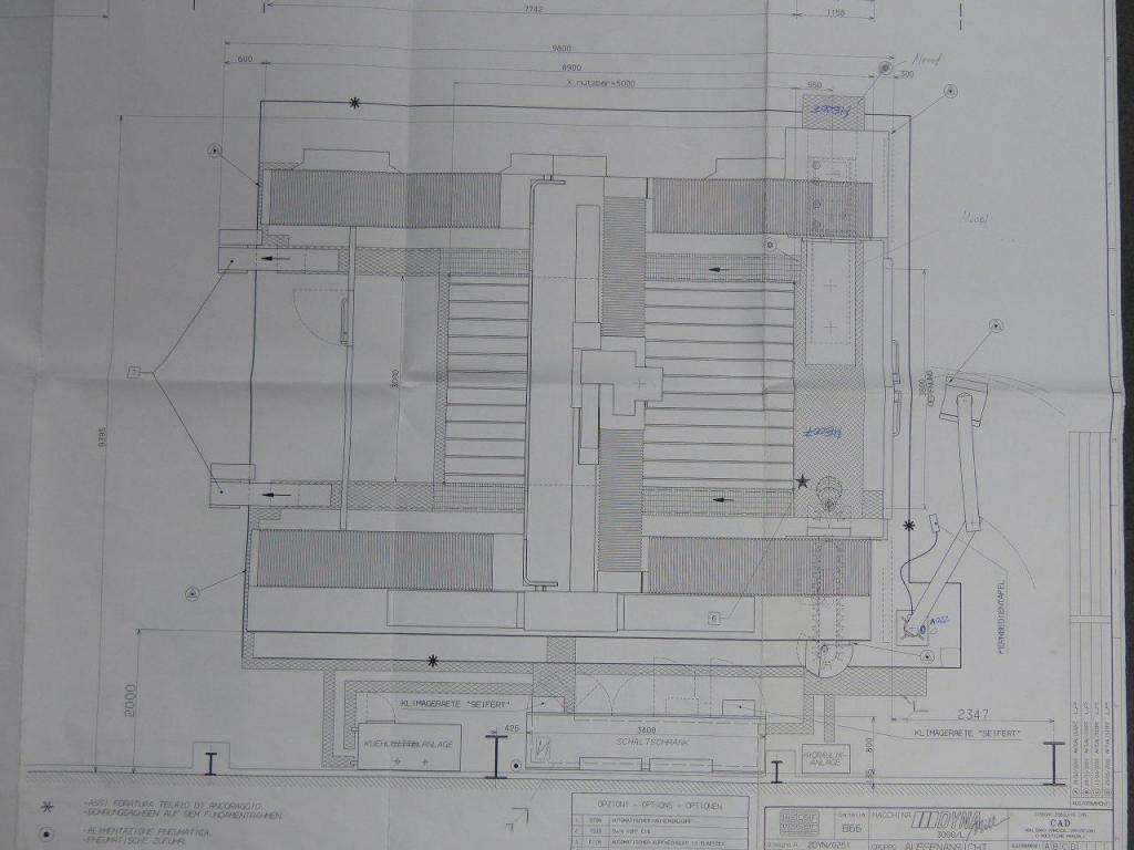 Best used MECOF Dynamill 3000 Portal Milling Machine for sale