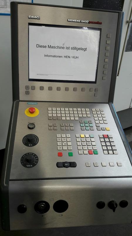 အသုံးပြုပြီးသား DECKEL DMP 60 V 4-axis machining center ကိုဝယ်ပါ။