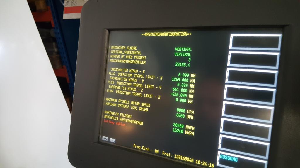 Used HURCO - VMS 50 S with Kitagawa 4th axis for Sale