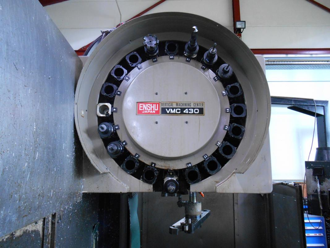 Used ENSHU VMC 430 Vertical Milling machine for Sale cheap