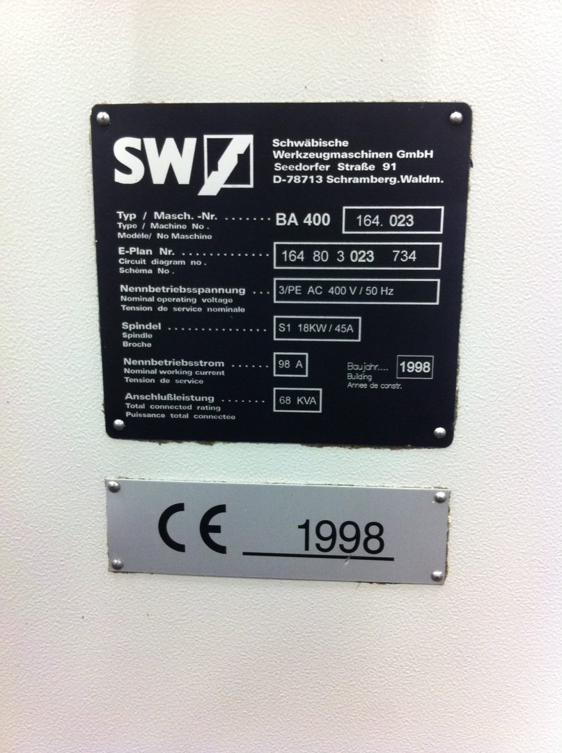 Gebrauchte SW / EMAG - BA 400-2 Doppelspindel HMC