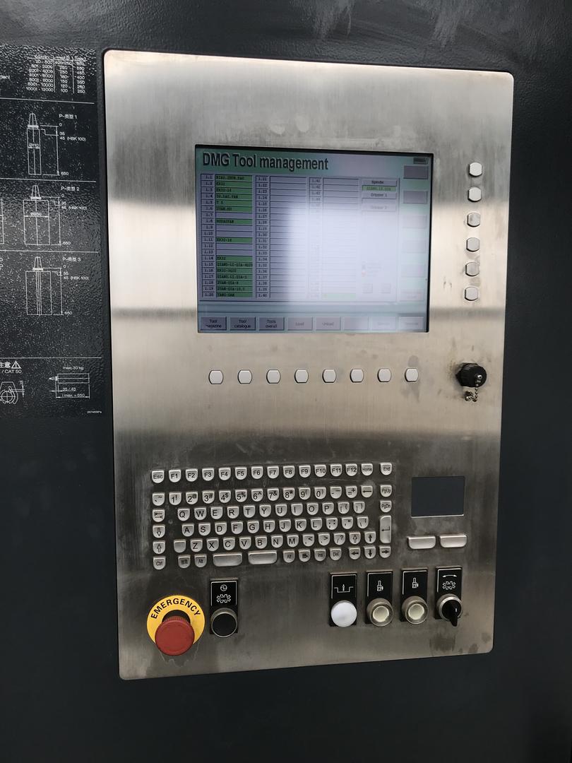 Used DMG Mori DMU 340P Portal Milling centre for Sale