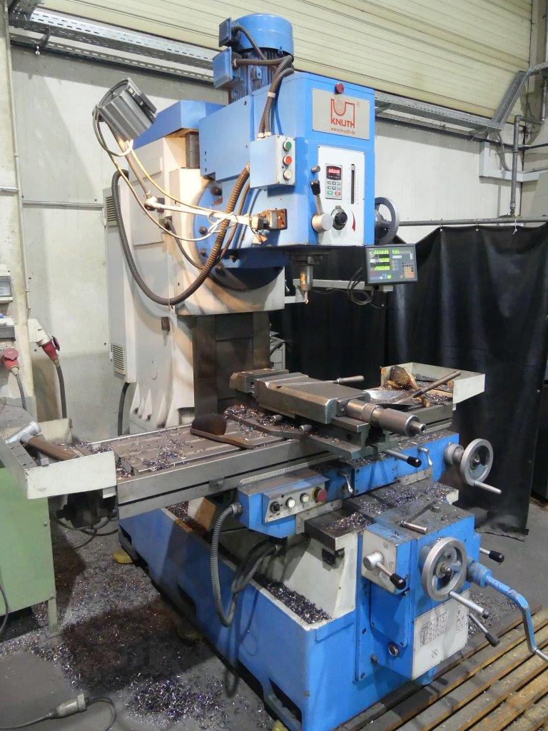 Used KNUTH - KB 1400 Universal-Toolroom Milling Machine