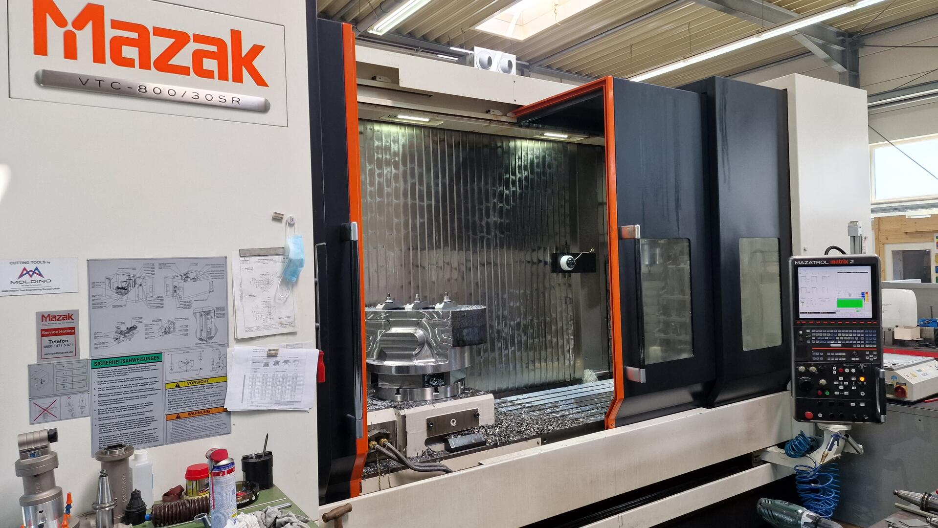 Beste gebrauchte MAZAK VTC-800/30SR - 5 Achsen Simultan kaufen