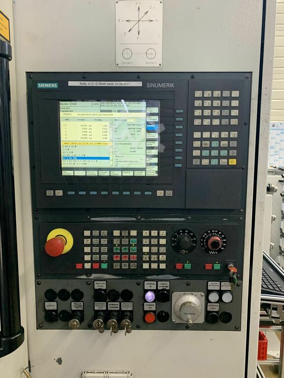 Buy best used SW BA-400-2 4 Axis Twin Spindle Milling cheap