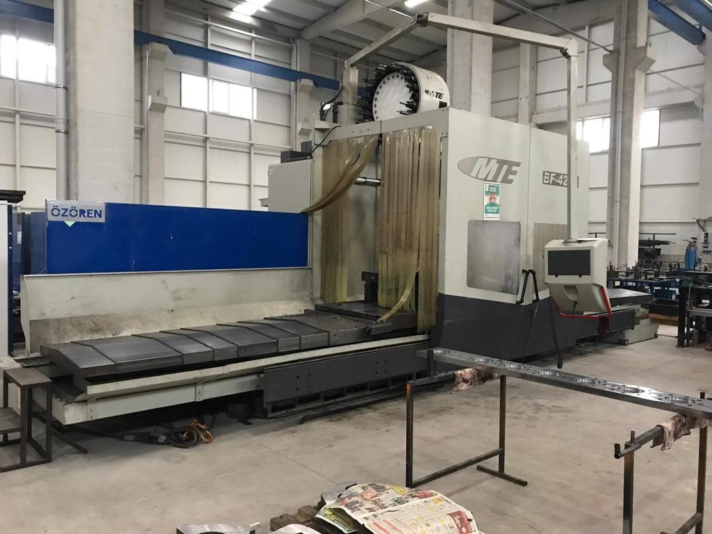 Used MTE BF4200 3+2 Axis Bed Milling Machine Buy cheap
