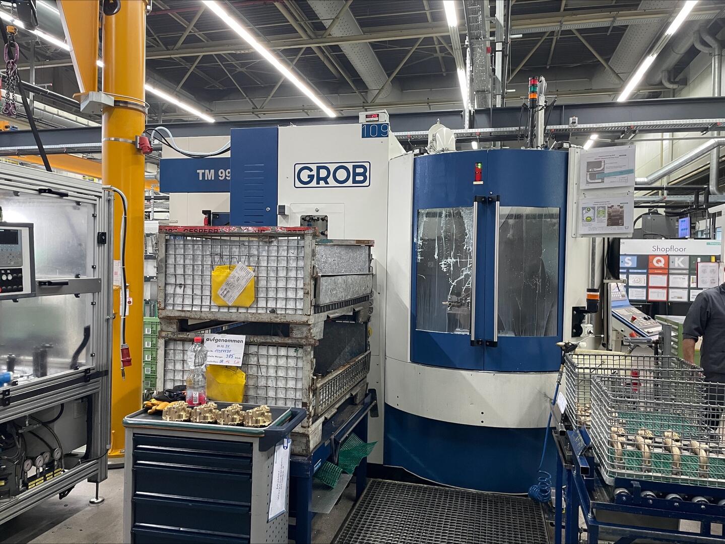 Used Grob G350 universal machining center