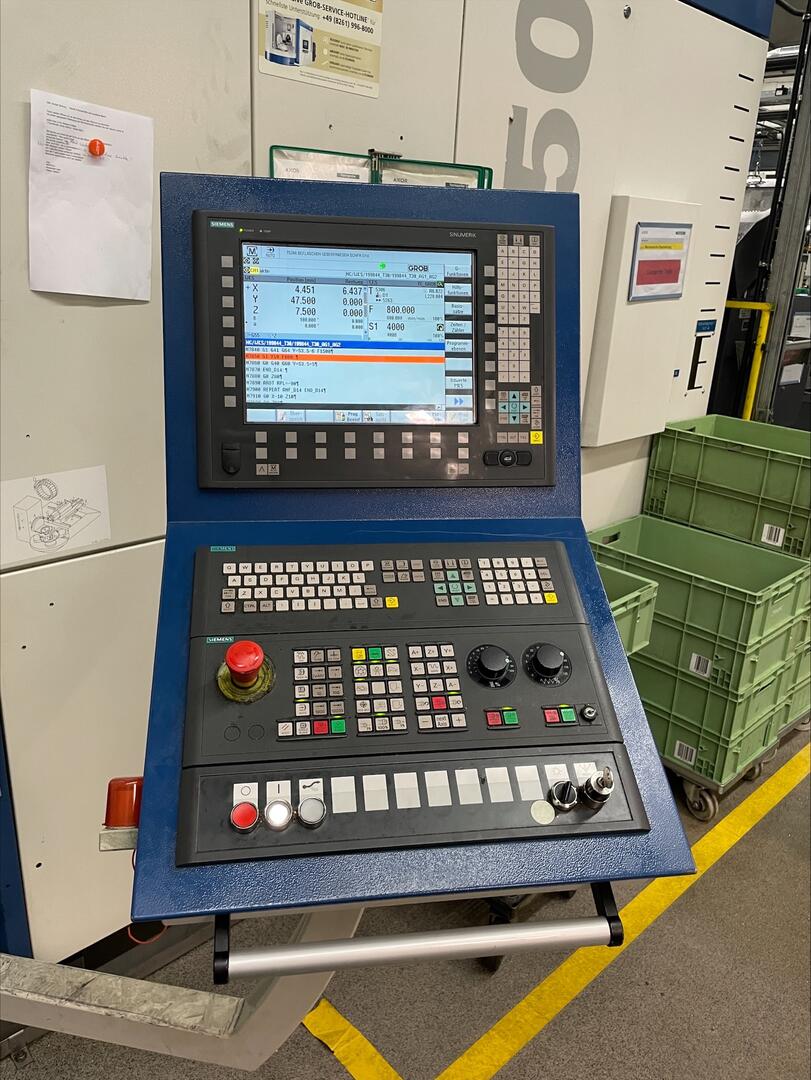Used Grob G350 universal machining center