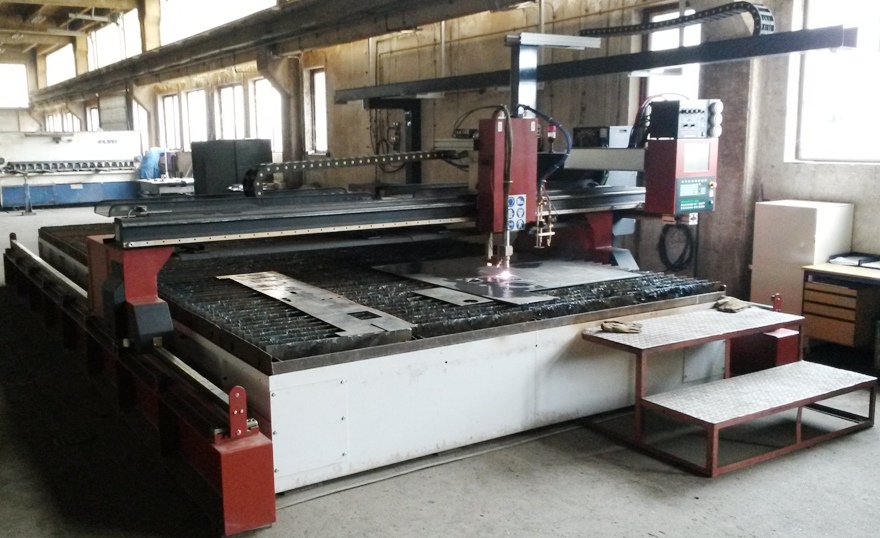 Gebrauchte HYPERTERM HPR 130 Autogen Cut Harris 4x8m