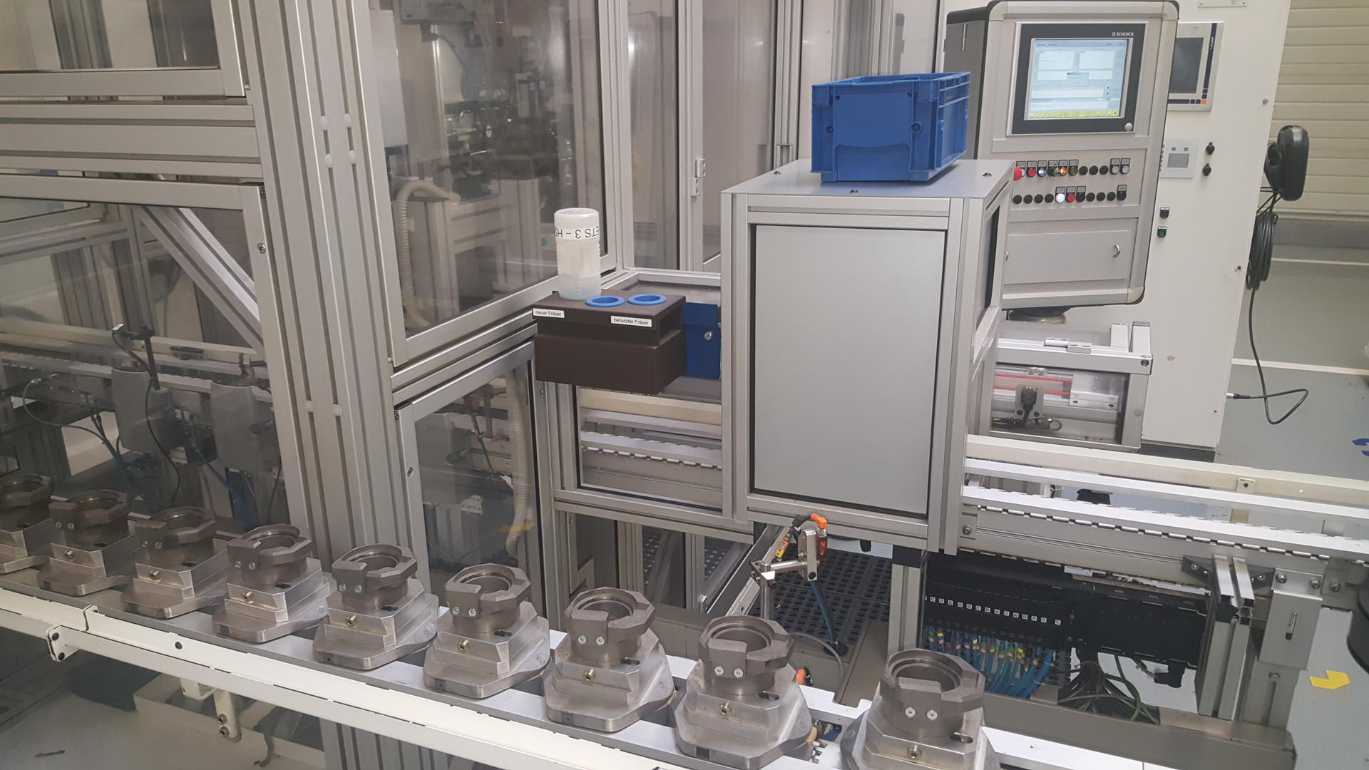 Used SCHENK 210 MBRS Balancer for Turbocharger for sale
