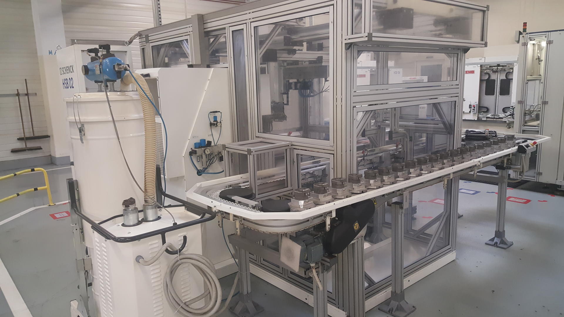 Used SCHENK 210 MBRS Balancer for Turbocharger for sale
