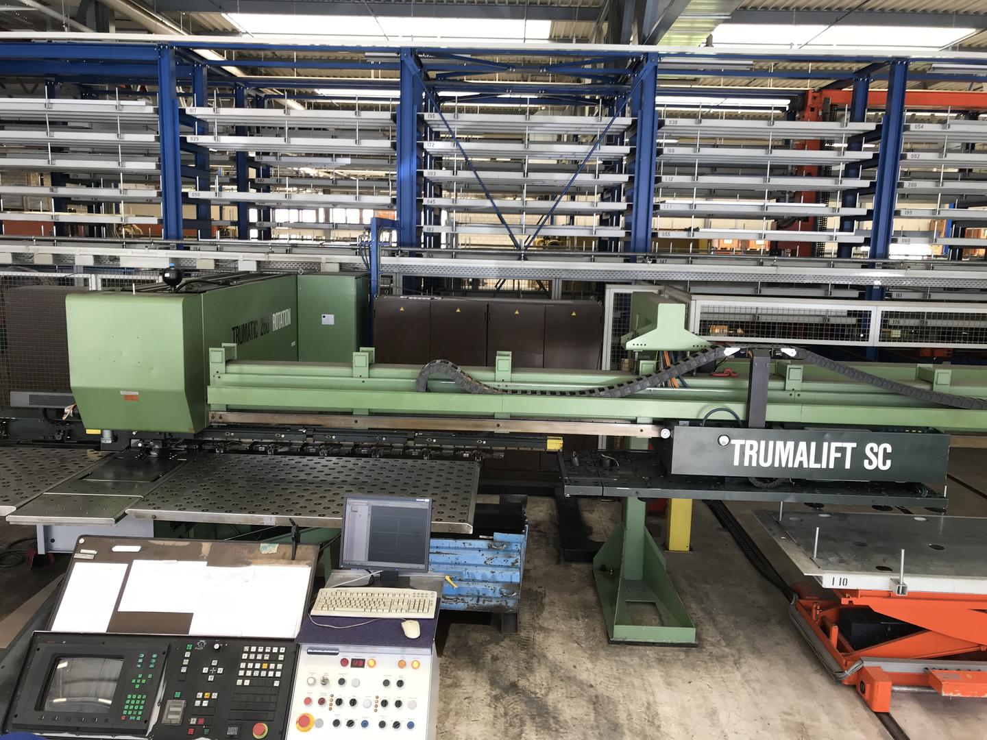 Gebruikt TRUMPF - TC 260 FMC met Sheetmaster & Gripmaster UITVERKOOP