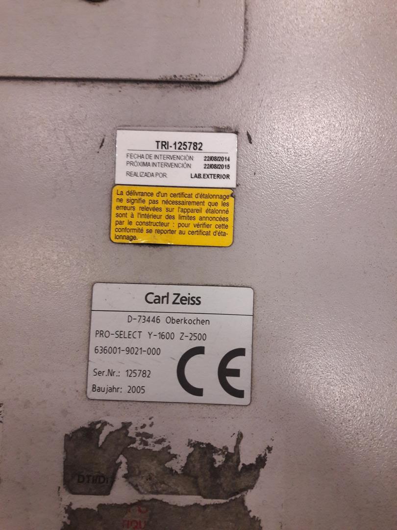 ZEISS - Pro-Select Y1600 Z2500 CMM | Asset-Trade