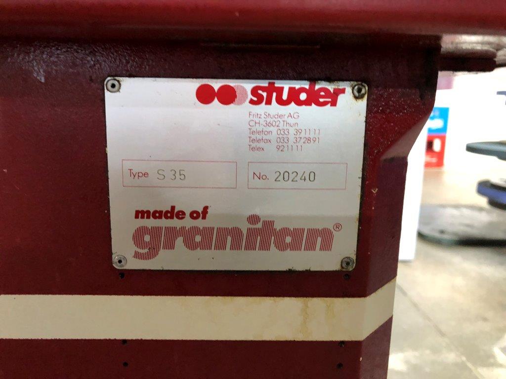 اليد الثانية STUDER S35 Außenrundschleifmaschine kaufen