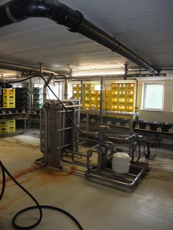 Complete KRONES RBG bottling Line Beer, 60.000L