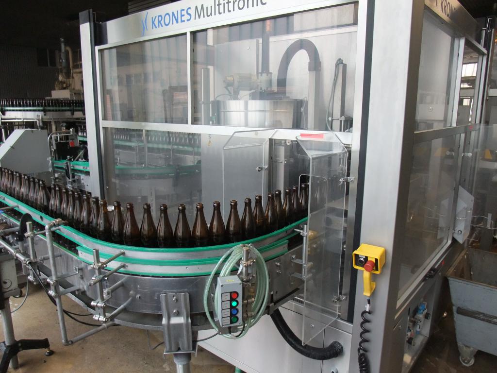 Complete KRONES RBG bottling Line Beer, 60.000L