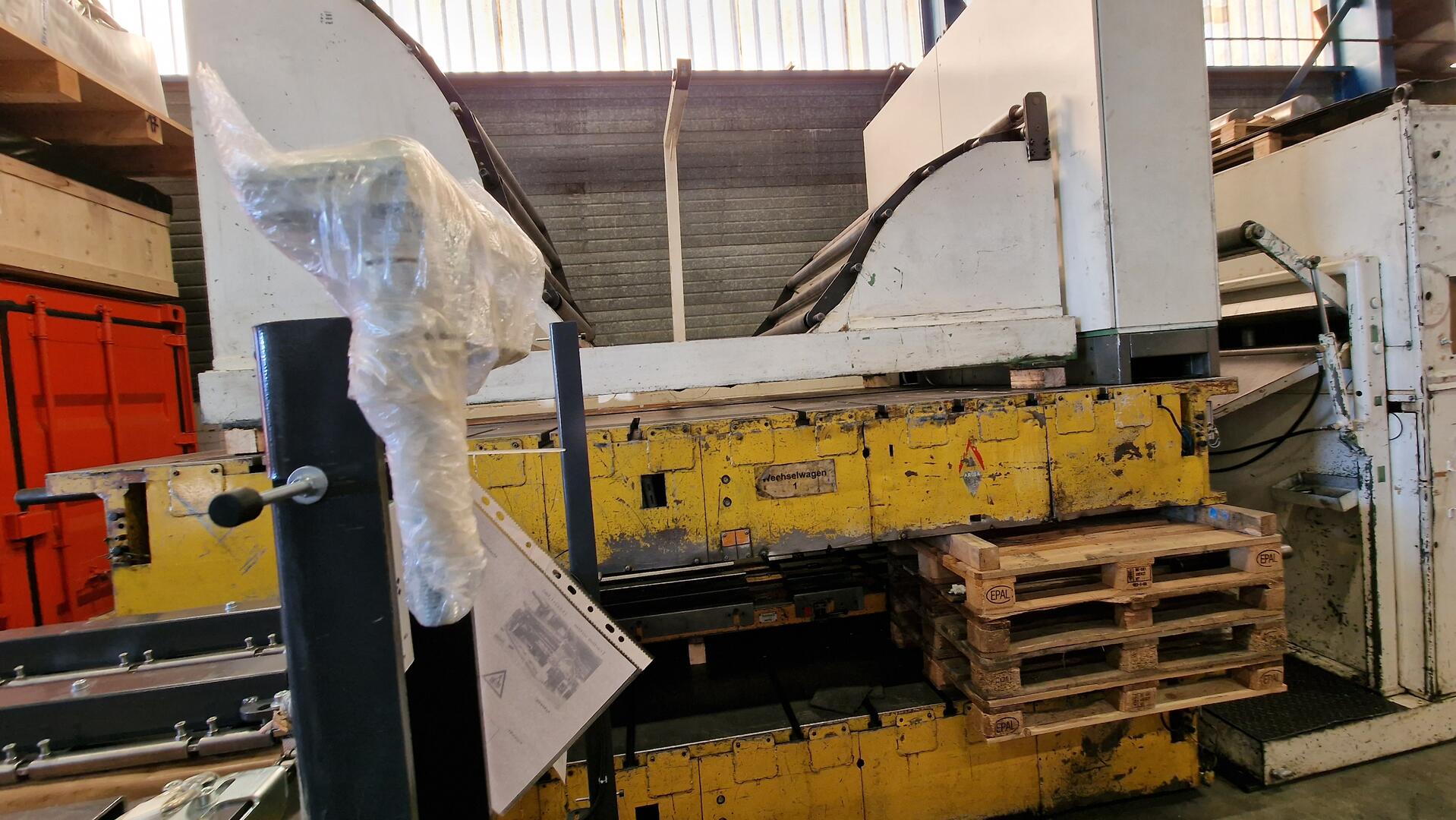 Used ARISA S-4-630-420-200-FDE Double Mechanical PRESS for Sale