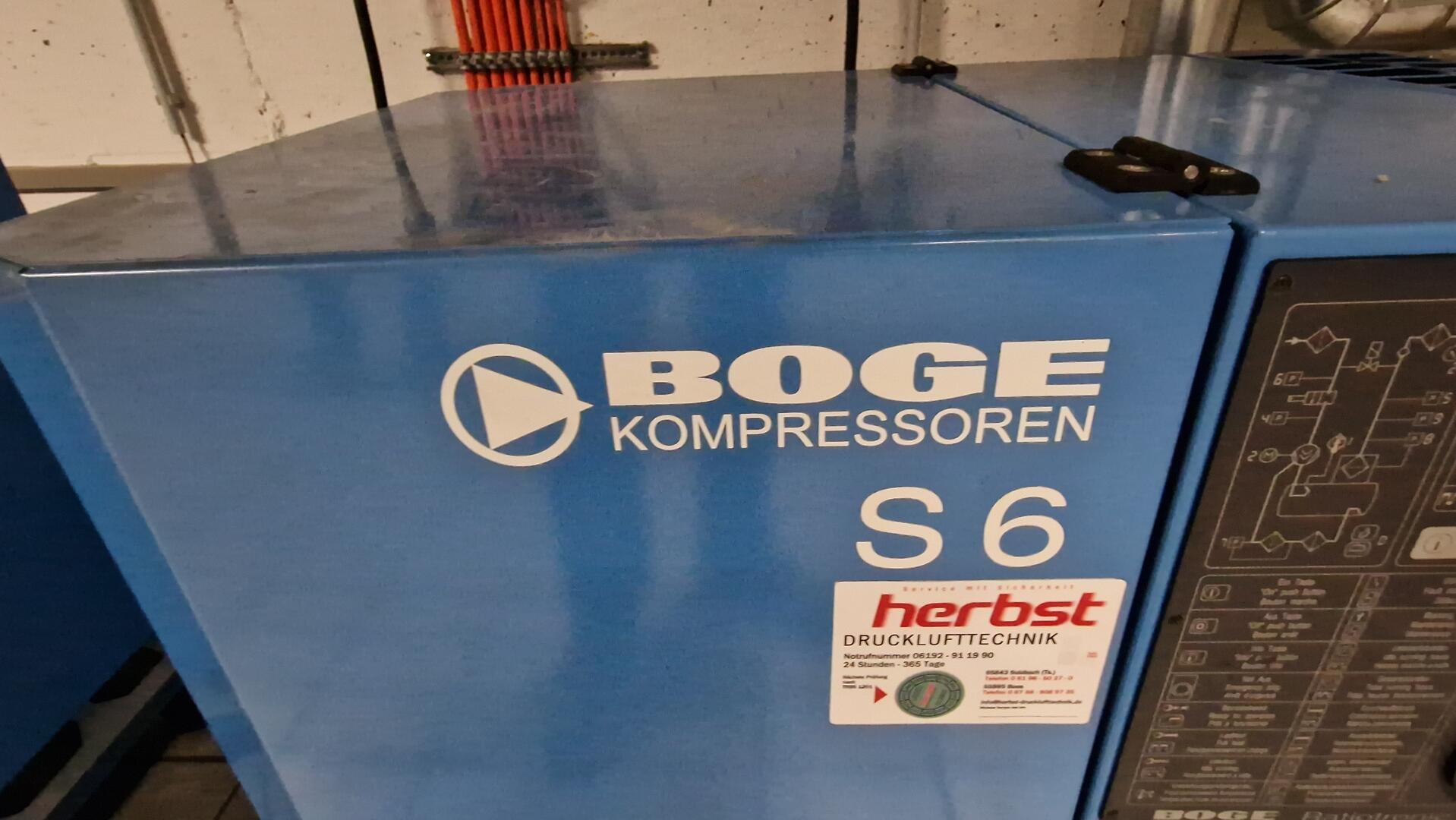 BOGE S6 Screw compressors 4kw 10bar | Asset-Trade