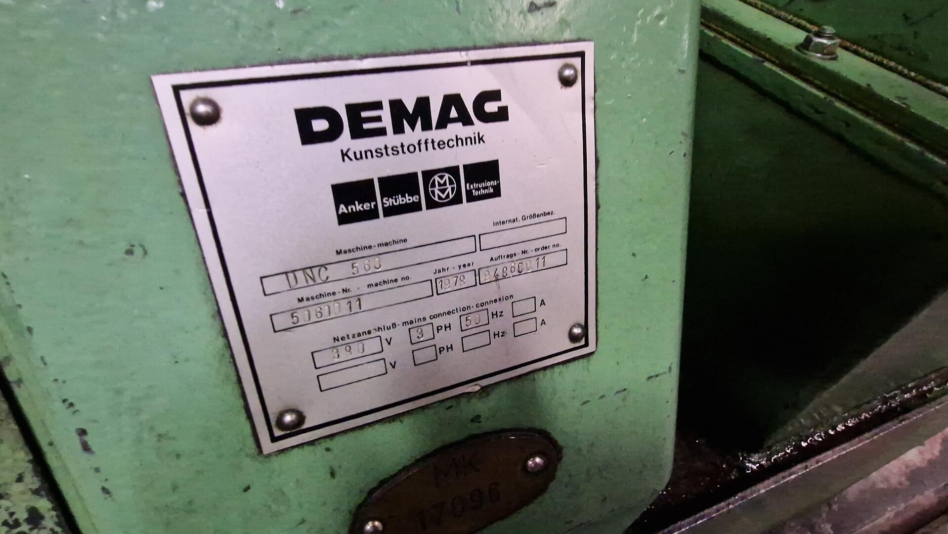 Buy best DEMAG DNC560 Injection molding machinery 560 tons