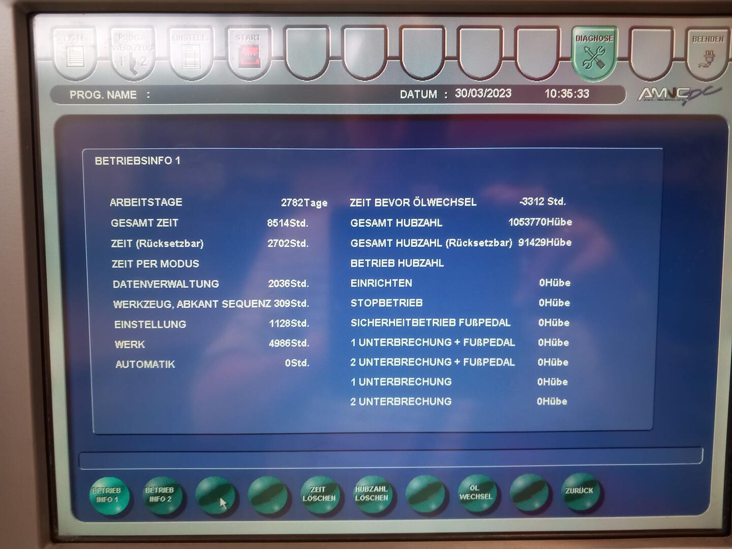 Buy affordable AMADA HFP 80 25 L - Bending Press from Germany