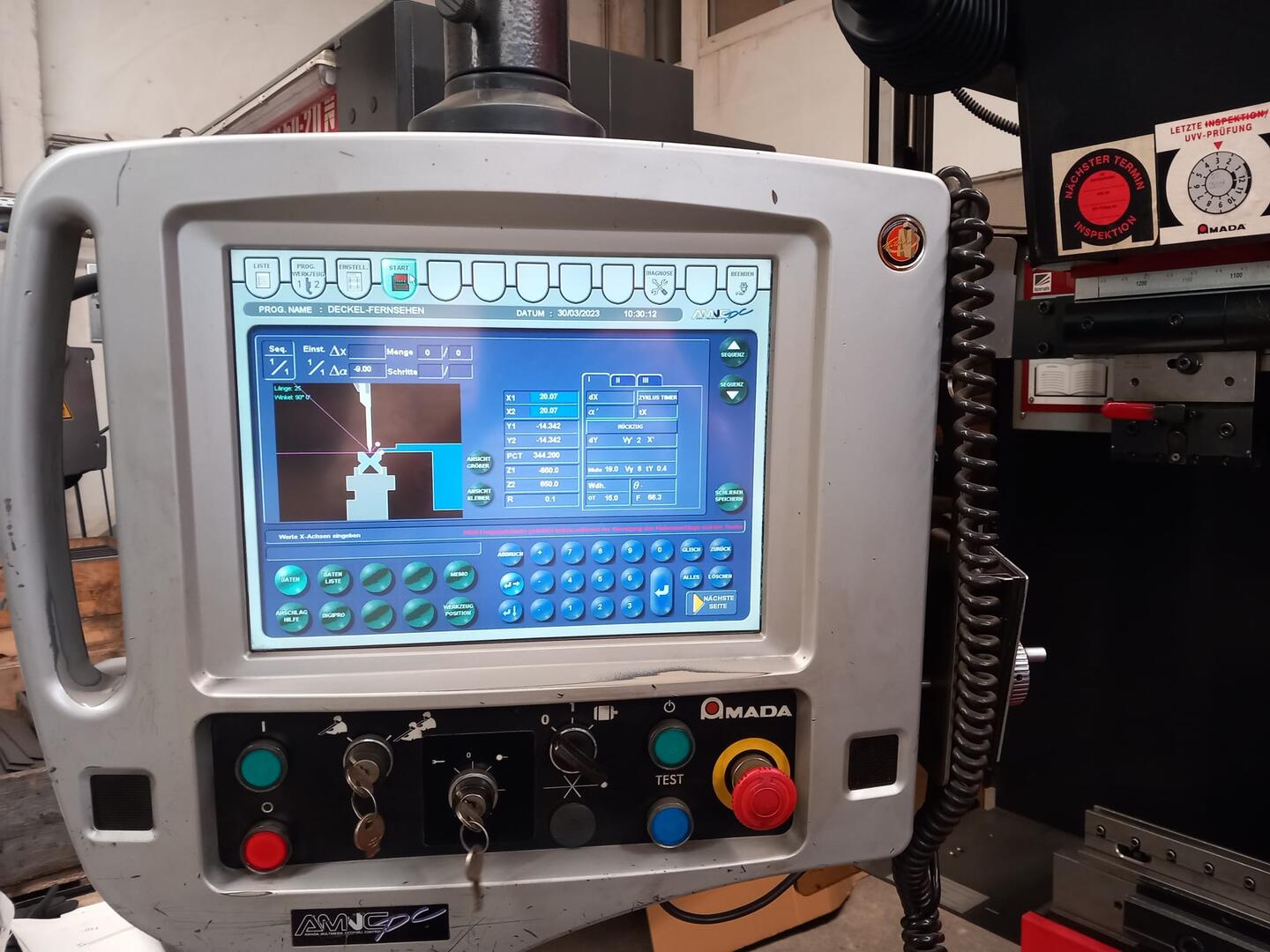 Buy affordable AMADA HFP 80 25 L - Bending Press from Germany