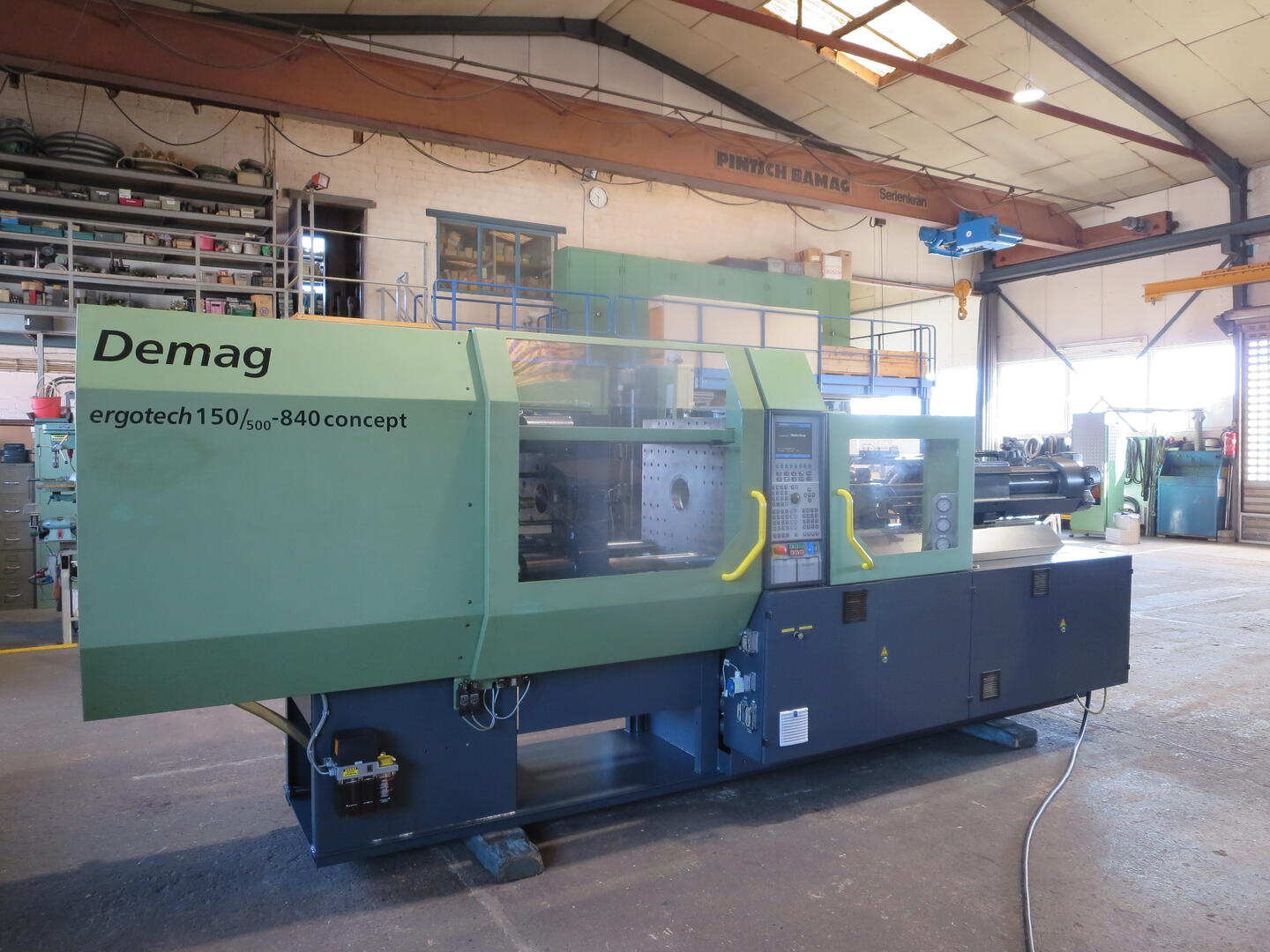 Top gebrauchte DEMAG Ergotech 150/500-840 Concept NC4 überholt