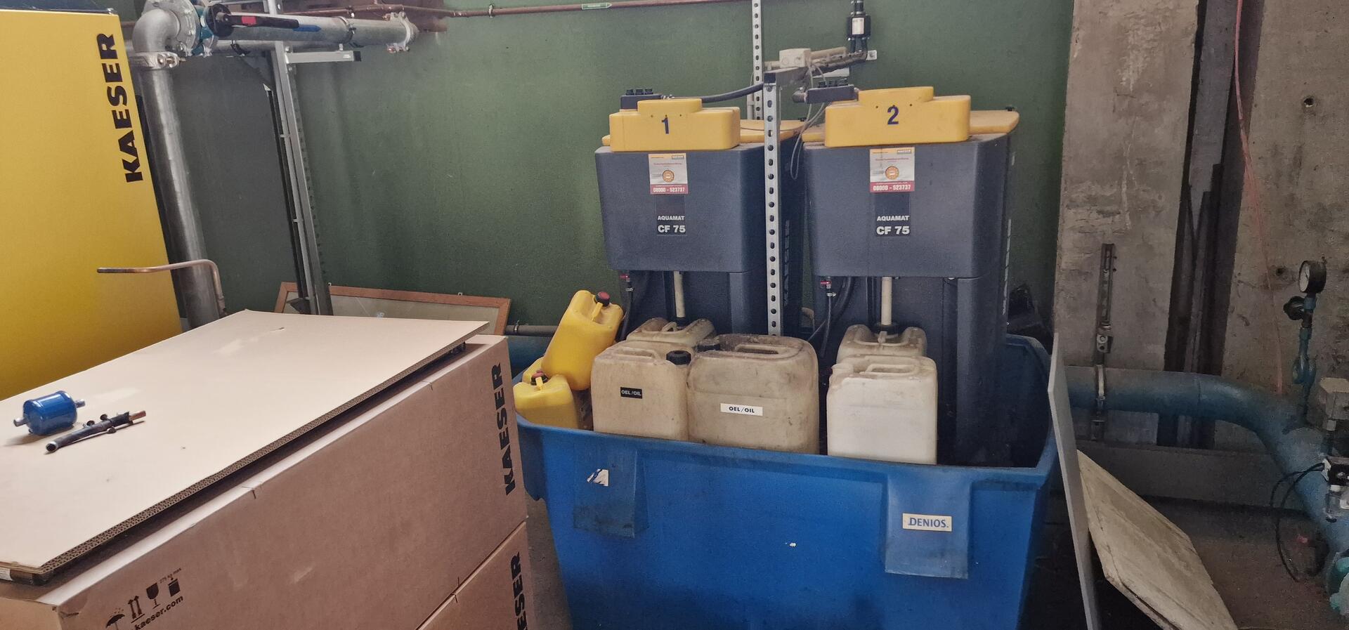 Complete Kaeser Compressor Station (YOM 2019) with DSD240/205 & Sigma ...