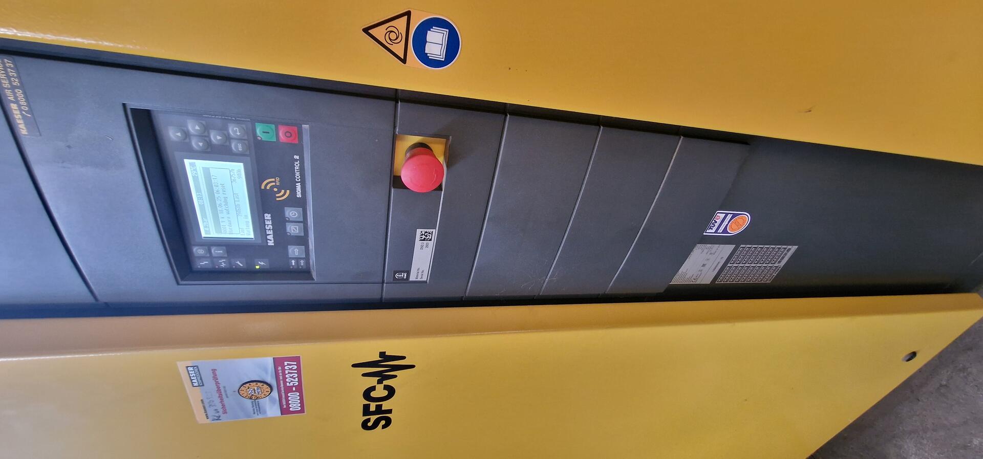 Complete Kaeser Compressor Station (YOM 2019) with DSD240/205 & Sigma ...