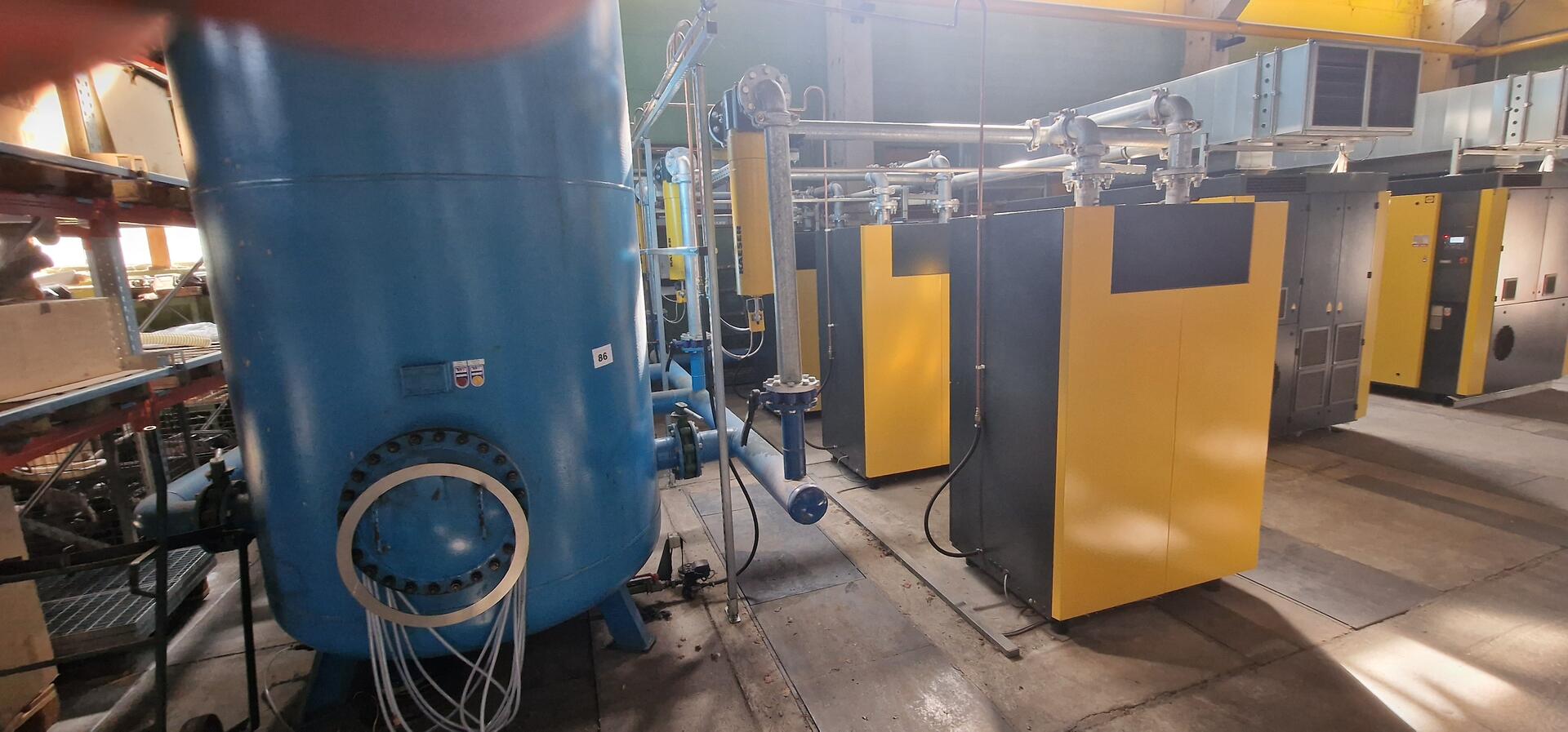 Complete Kaeser Compressor Station (YOM 2019) with DSD240/205 & Sigma ...