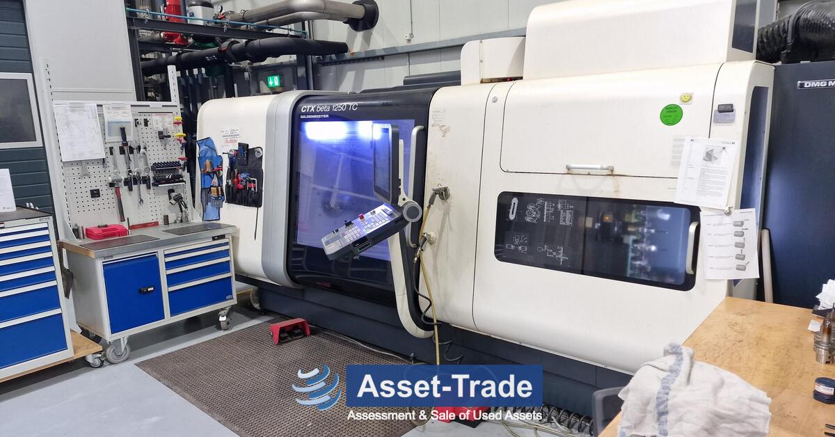 Beste gebrauchte Gebrauchte DMG CTX Beta 1250 TC CNC Dreh- & Fräszentrum kaufen