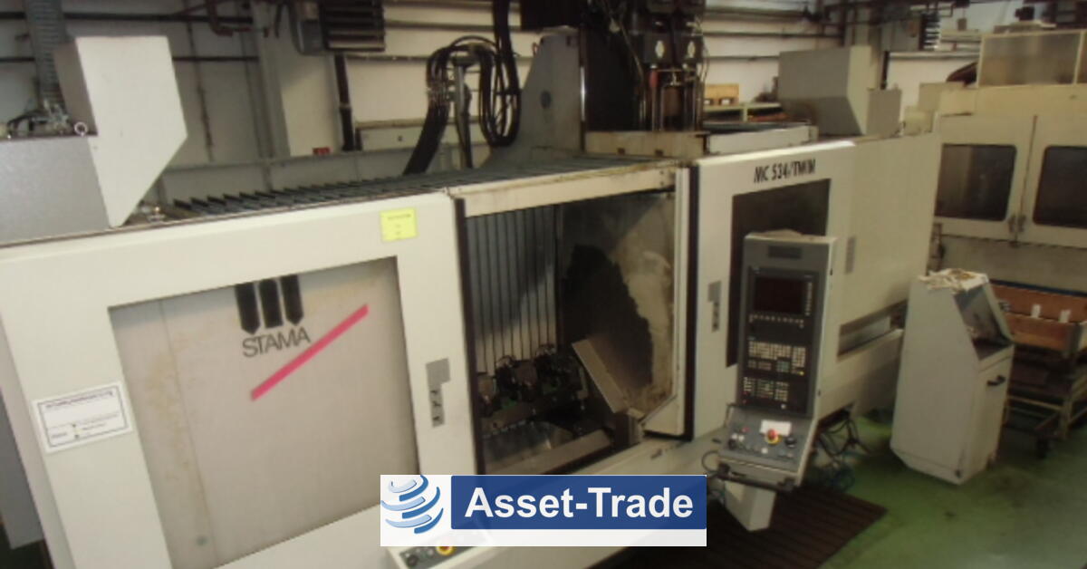 Used STAMA - MC 534+ TWIN Machine Centre | Asset-Trade