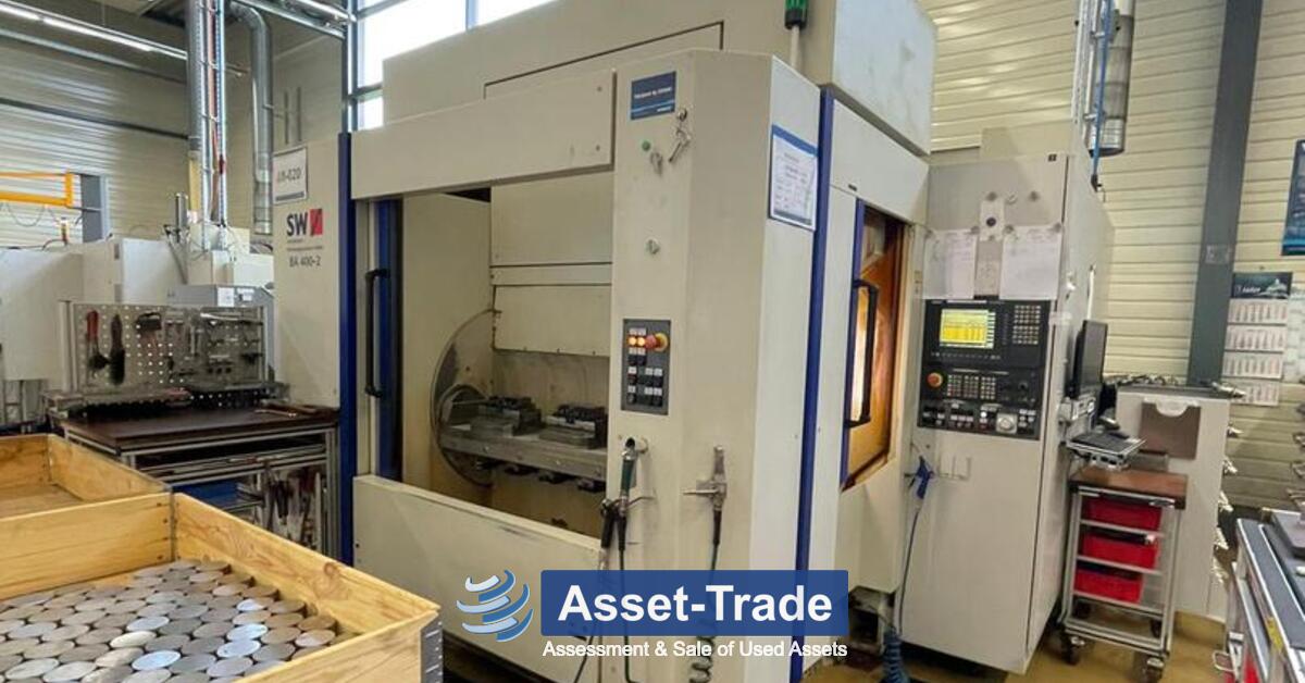 بهترين استعمال ٿيل SW BA-400-2 4-axis Twin Spindle BAZ خريد ڪريو