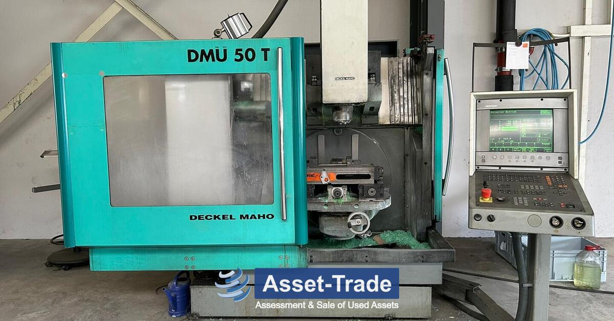 Buy Second Hand DMG DECKEL MAHO DMU 50T Universal Milling Machine