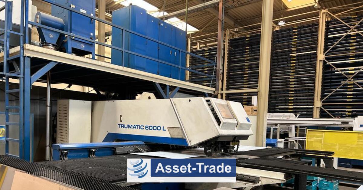 Beste gebrauchte Trumpf TC6000L 1600 FMC Laserpresse 2700W