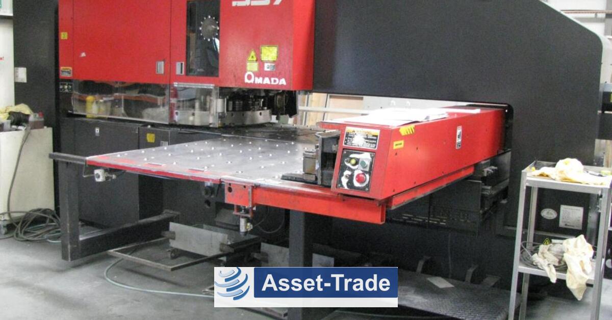 ມື ສອງ AMADA Apelio II-357v ກັບ 1 KW laser & 30t